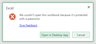 SharePoint Migration Tool - XLS Password Protected | Microsoft Community Hub